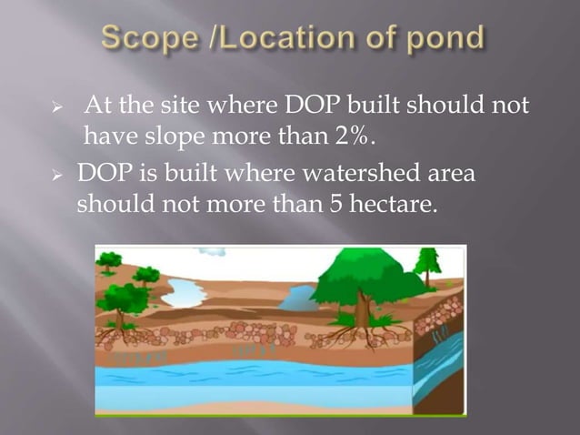 FARM POND DESIGN AND ITS COST ESTIMATION | PPTX