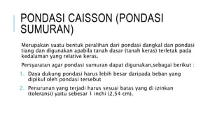 Pondasi | PPT