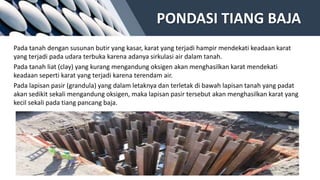POWER POINT PONDASI BAJA KELOMPOK TUJUH. | PPTX