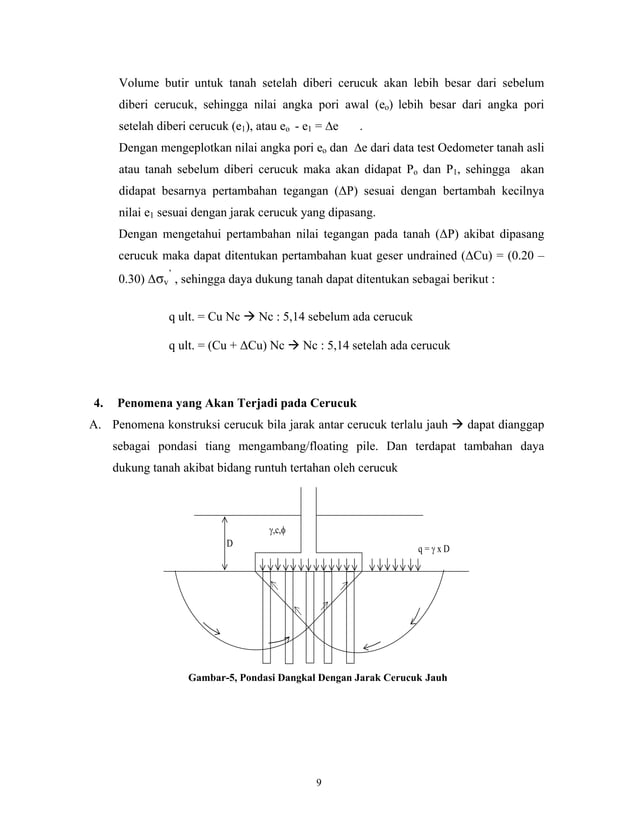 Pondasi cerucuk | PDF