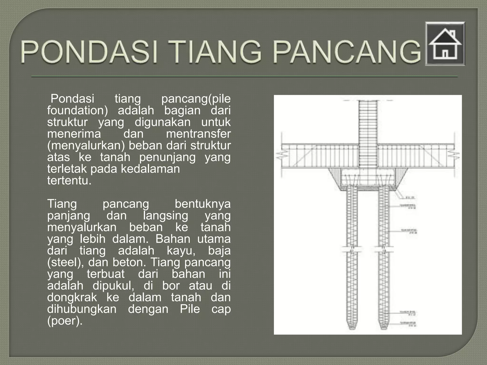 JENIS JENIS PONDASI | PPTX