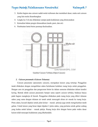 Pondasi sumuran | DOCX