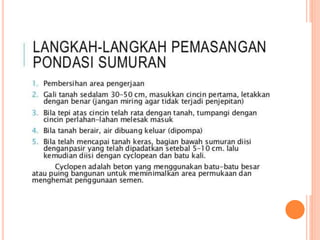 Pondasi sumuran persegi | PPT