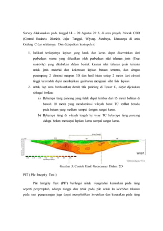 Pondasi tiang pancang | DOCX