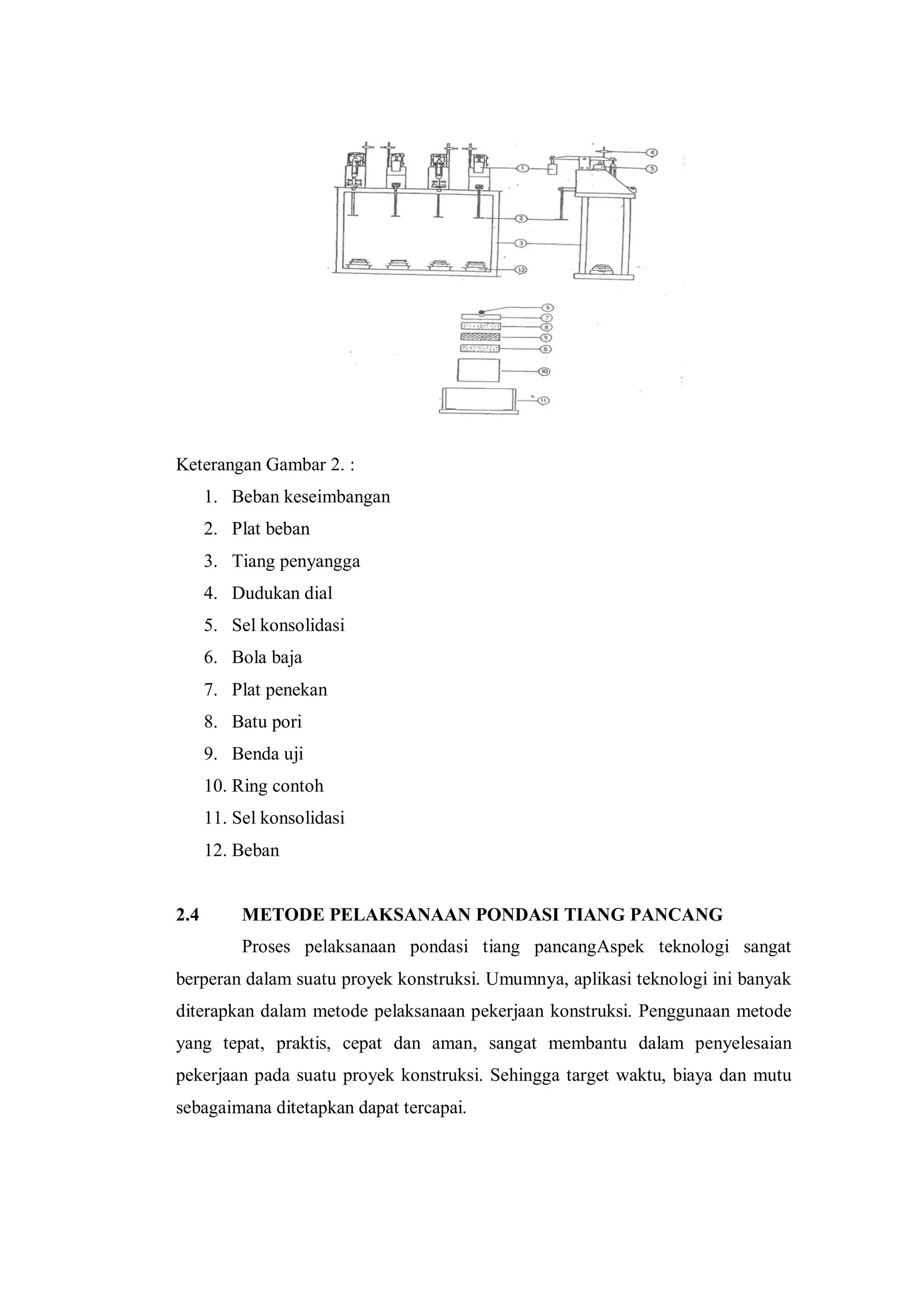 Pondasi tiang pancang univ.gunadarma (ayu, aci, yoan) | PDF