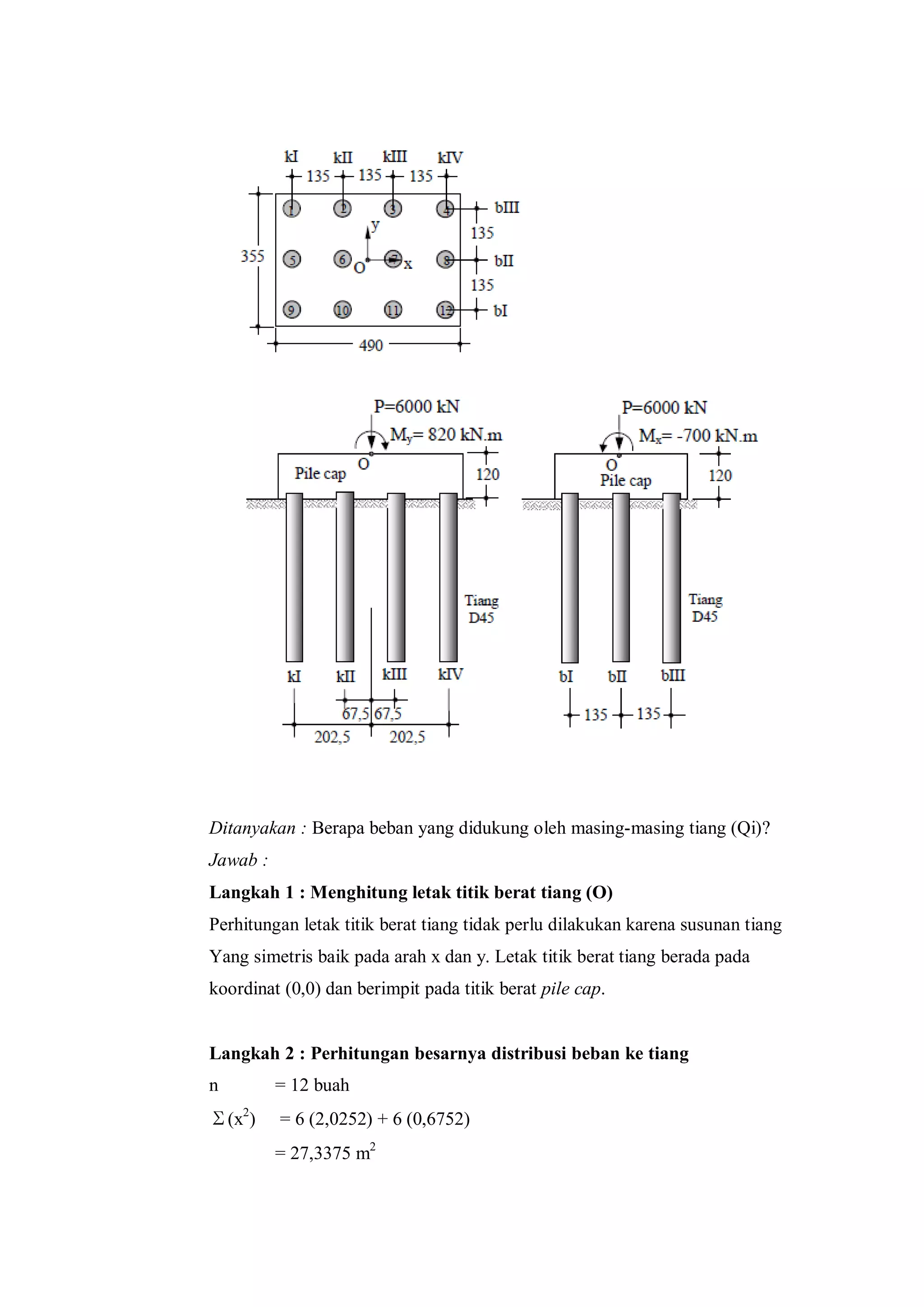 Pondasi tiang pancang univ.gunadarma (ayu, aci, yoan) | PDF