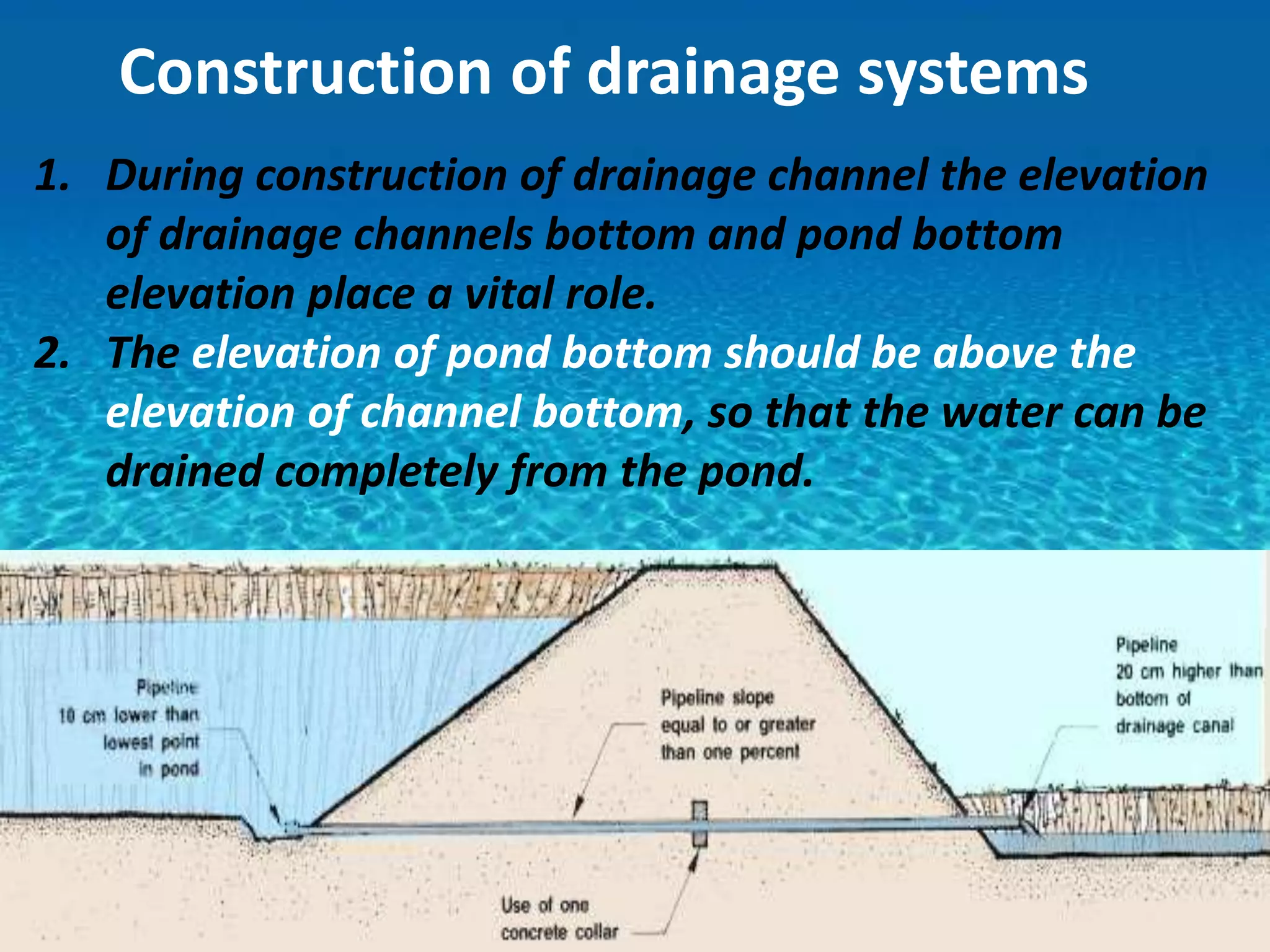 CONSTRUCTION OF FISH POND | PPTX