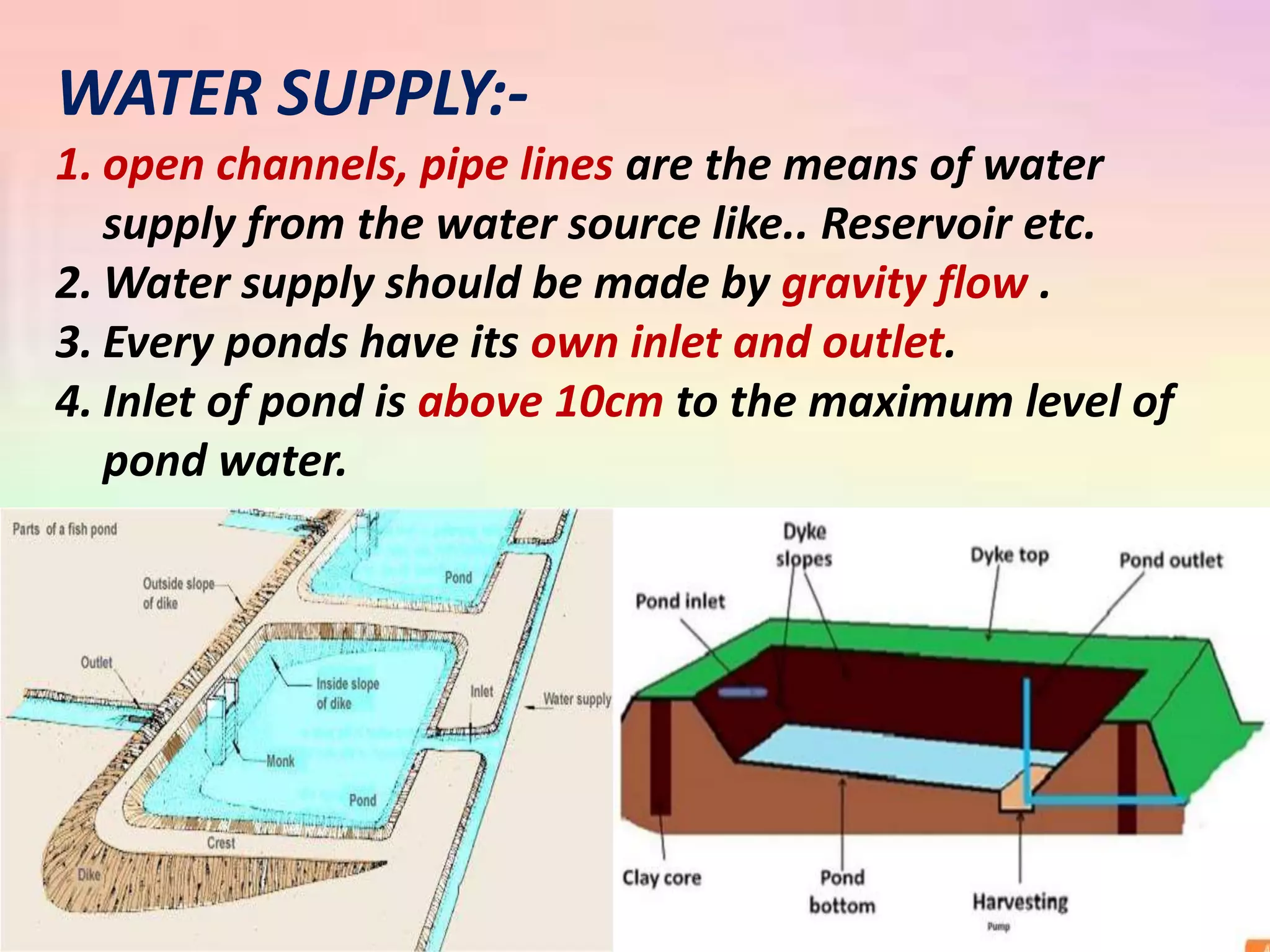 CONSTRUCTION OF FISH POND | PPTX