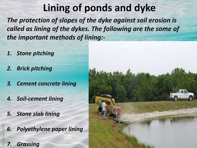 CONSTRUCTION OF FISH POND | PPTX
