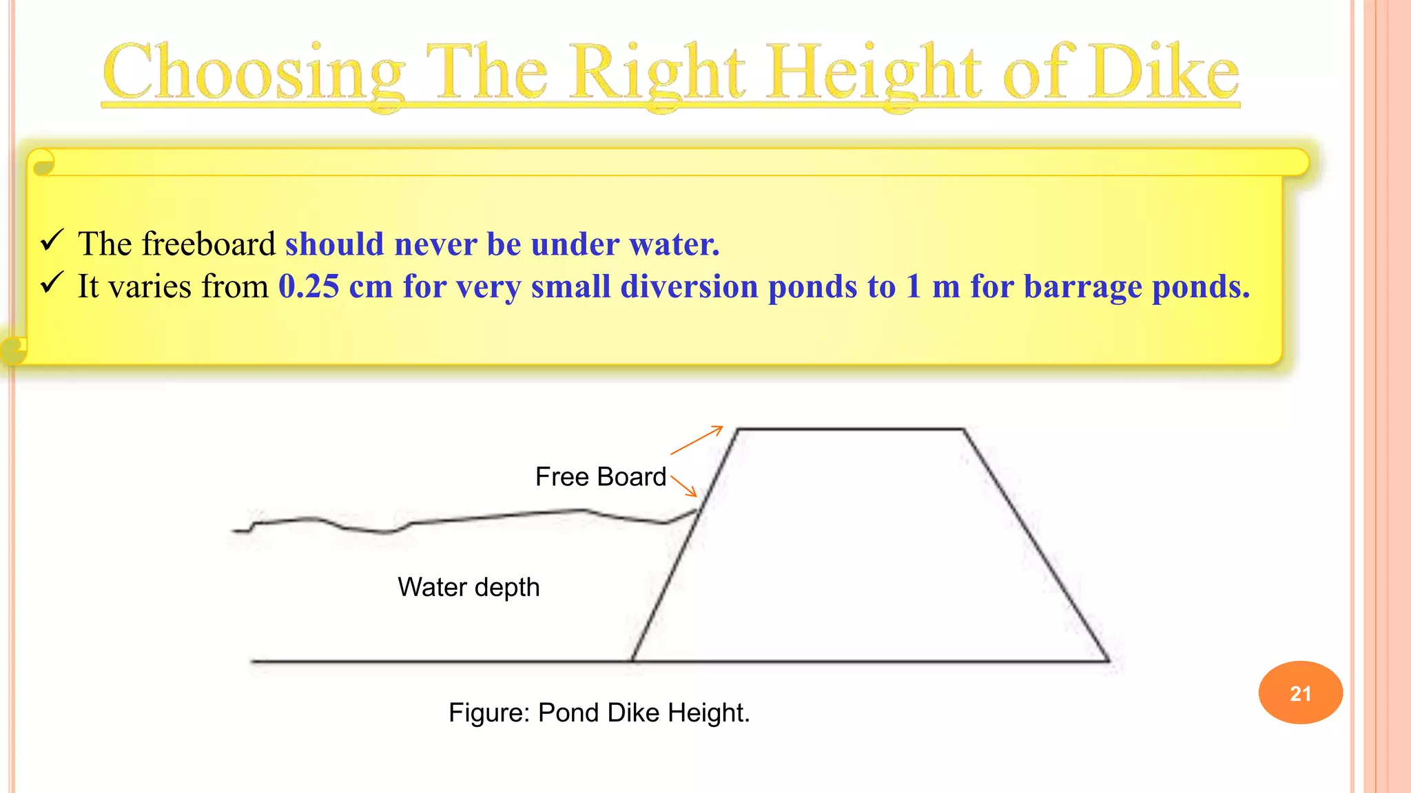 CONSTRUCTION OF FISH POND | PPTX