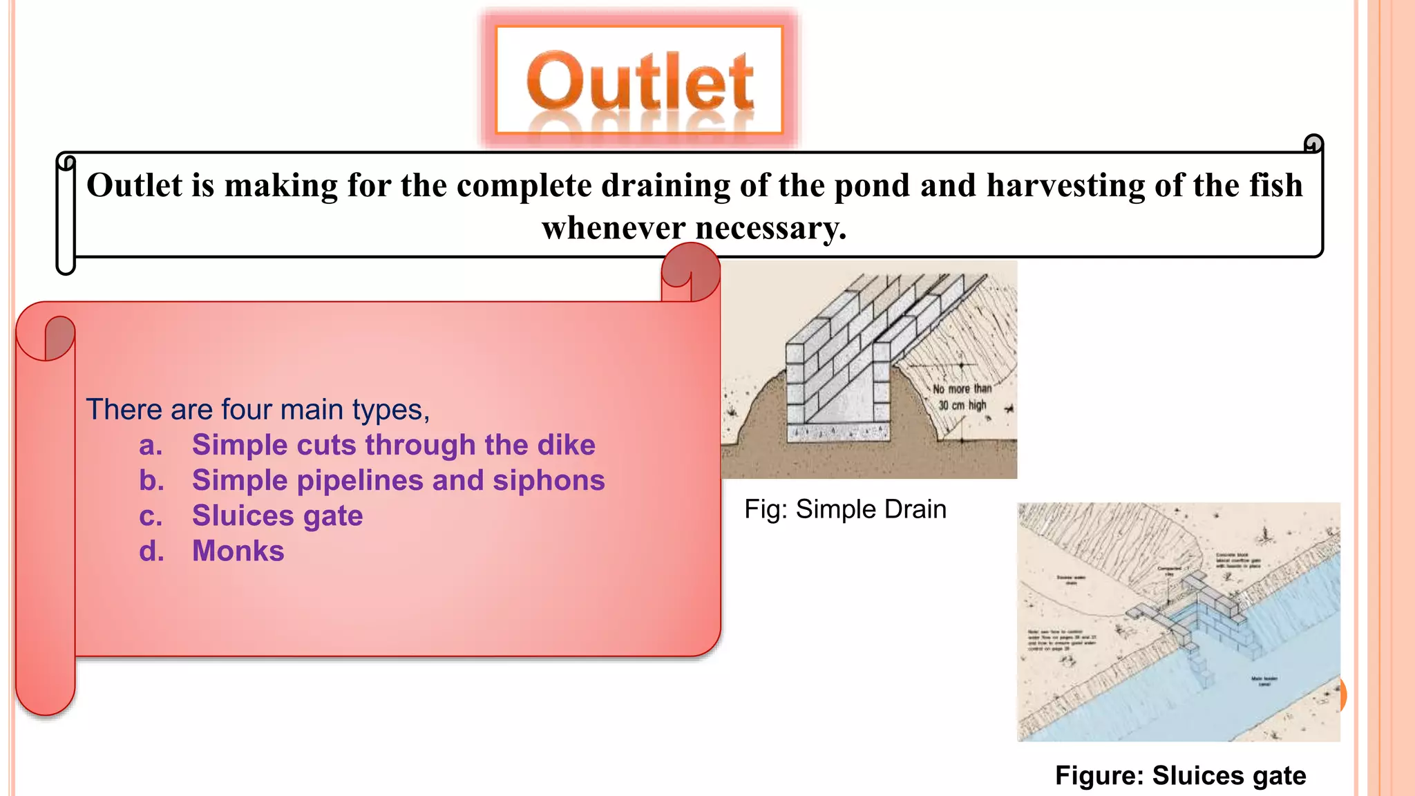 CONSTRUCTION OF FISH POND | PPTX