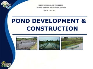 Pond Development & Construction.ppt