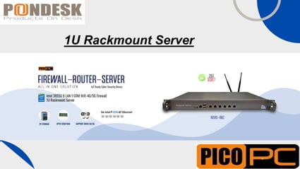 1U Rackmount Server- PONDESK | PPT