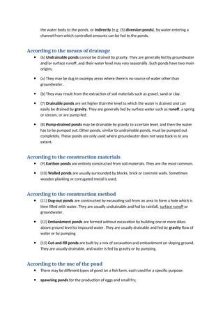 Pond Fish Culture - Fisheries/Fish Biology.docx