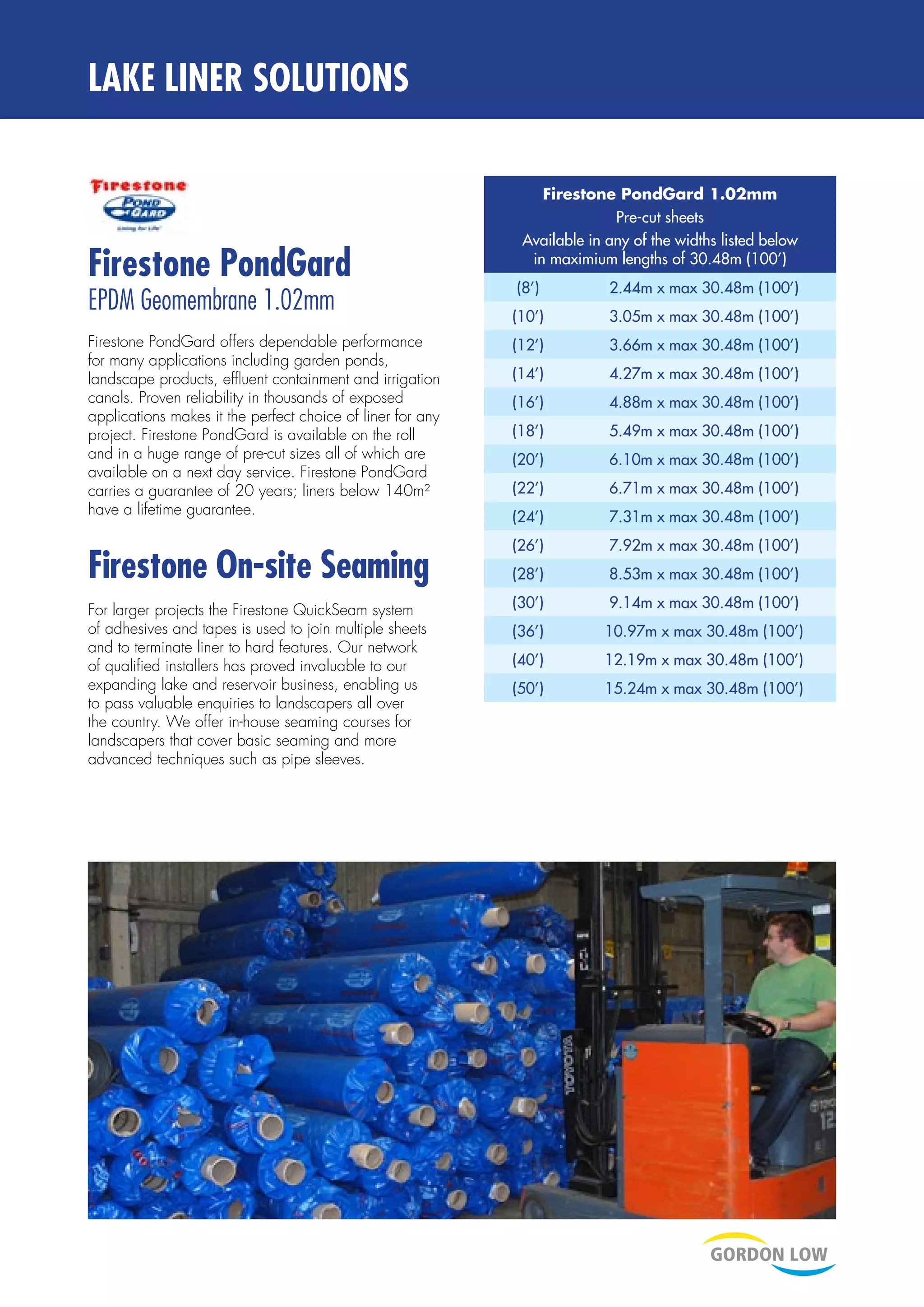 Pond Liners & Water Containment | PDF