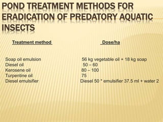 Pond management | PPTX