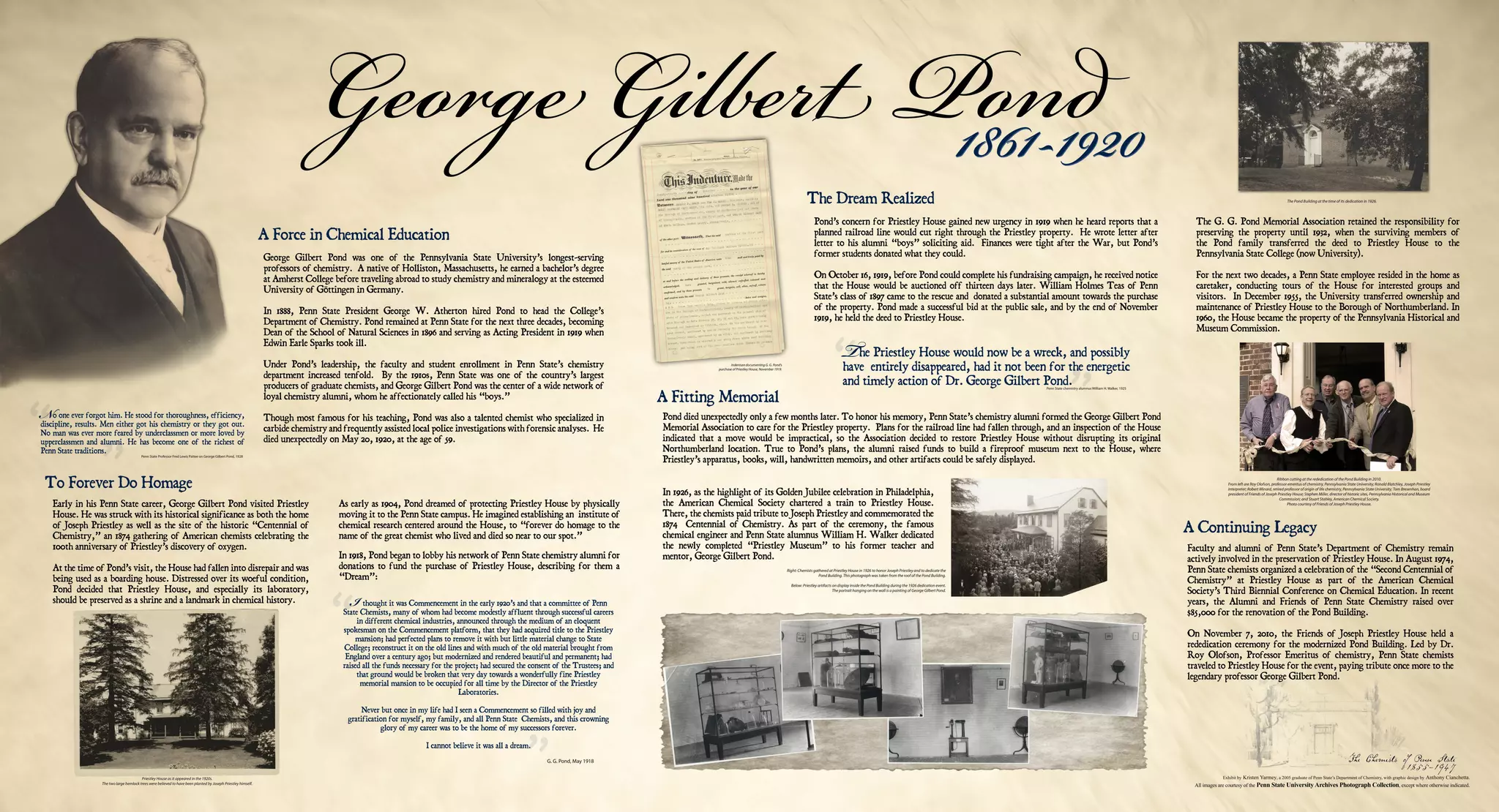 George Gilbert Pond and the Preservation of Priestley House | PDF