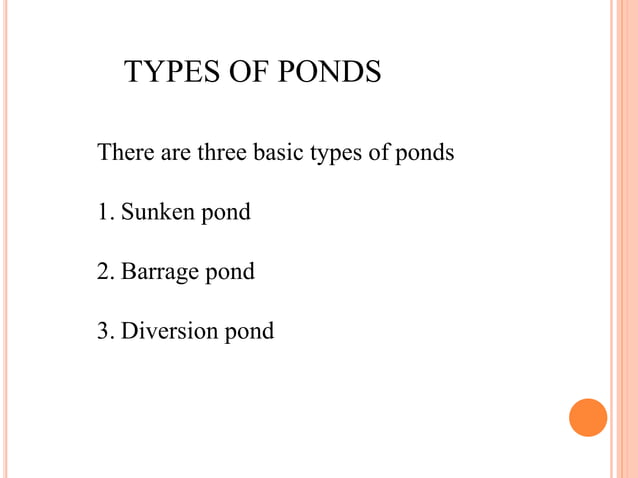 Ponds | PPTX