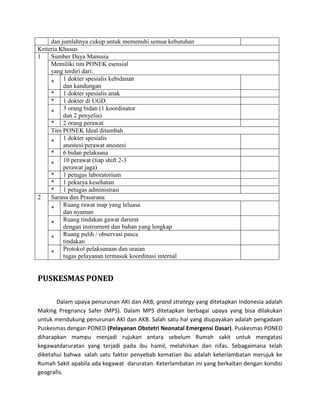 Ponek dan poned | DOCX