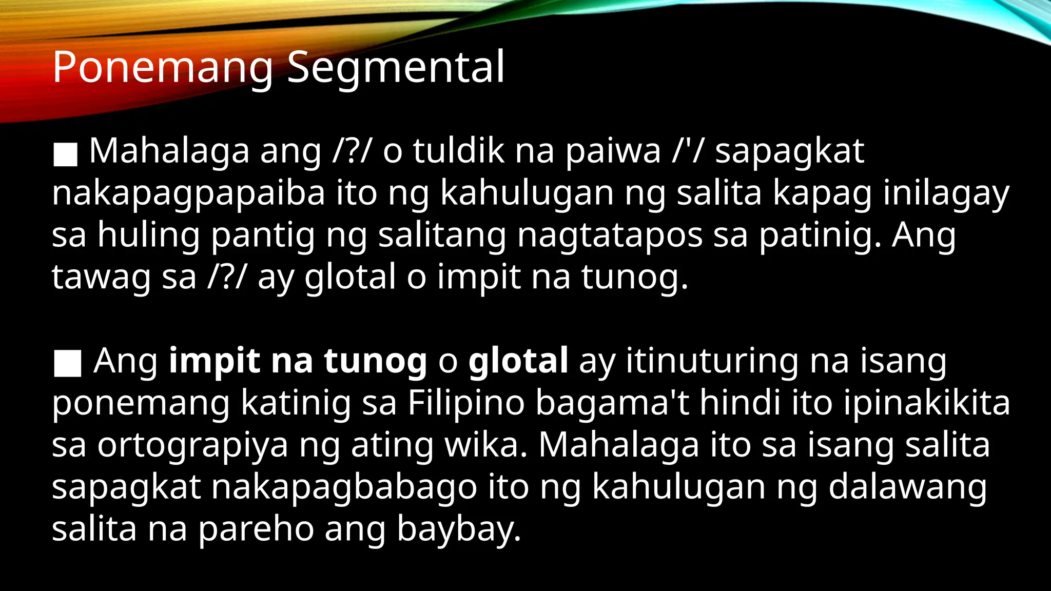 Ponema Segmental at Suprasegmental .pptx