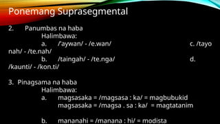 Ponema Segmental at Suprasegmental .pptx