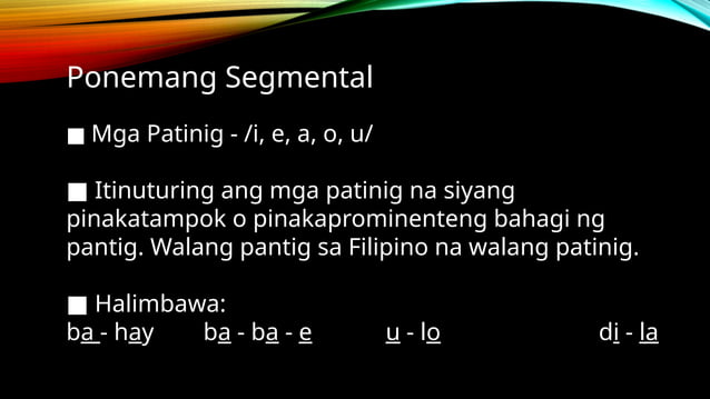 Ponema Segmental at Suprasegmental .pptx