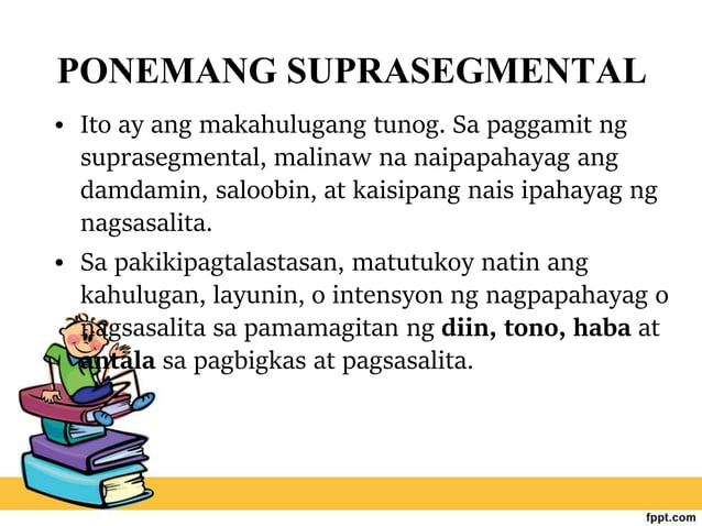 Ponemang suprasegmental | PPT
