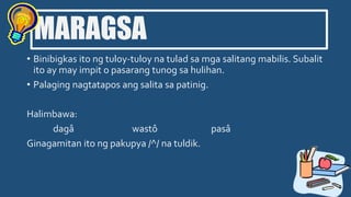 Ponemang suprasegmental grade 7 | PPTX