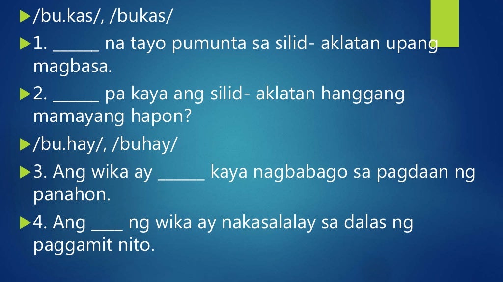 Ponemang suprasegmental, grade 7