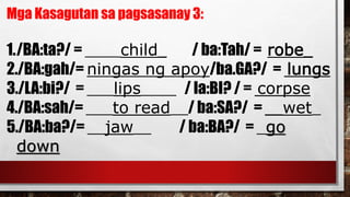 Ponemang Suprasegmental, Gr.9-Powerpoint Presentation | PPTX