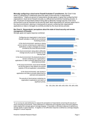 Ponemon cloud security study | PDF