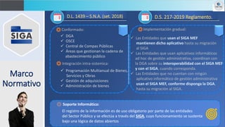 Sistema integrado de gestión administrativa – SIGA MEF | PDF