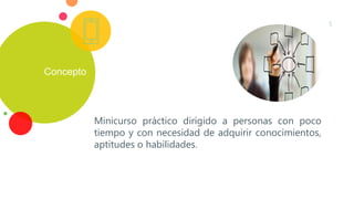 Píldora Formativa: diseño, estructura e impartición. | PDF
