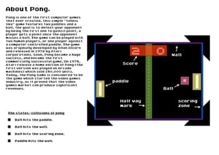 Pong | PDF | Sports