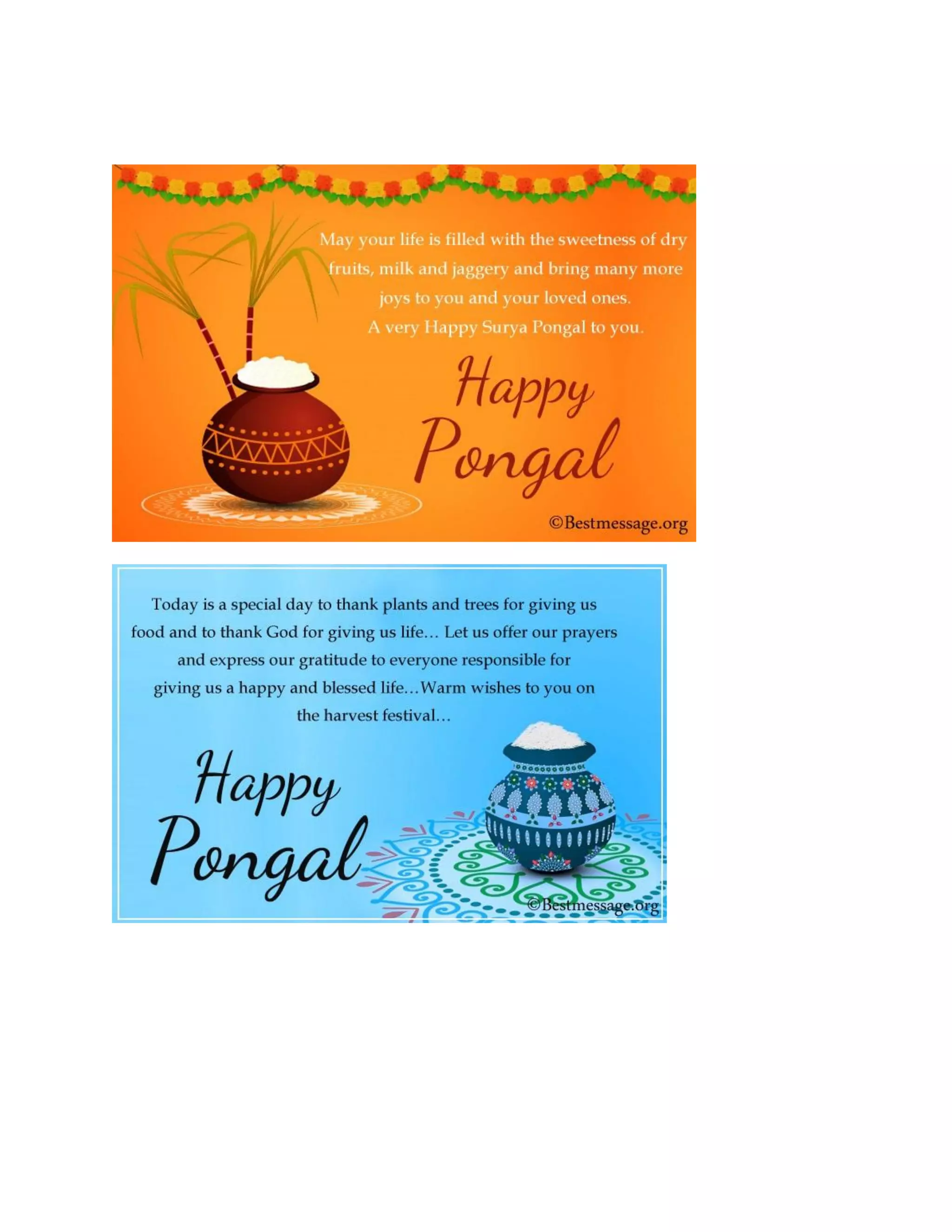 Happy Pongal and Makar Sankranti Wishes Messages Greetings, Images | PDF | Hinduism | Religion ...