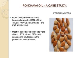 Pongamia power point | PPTX