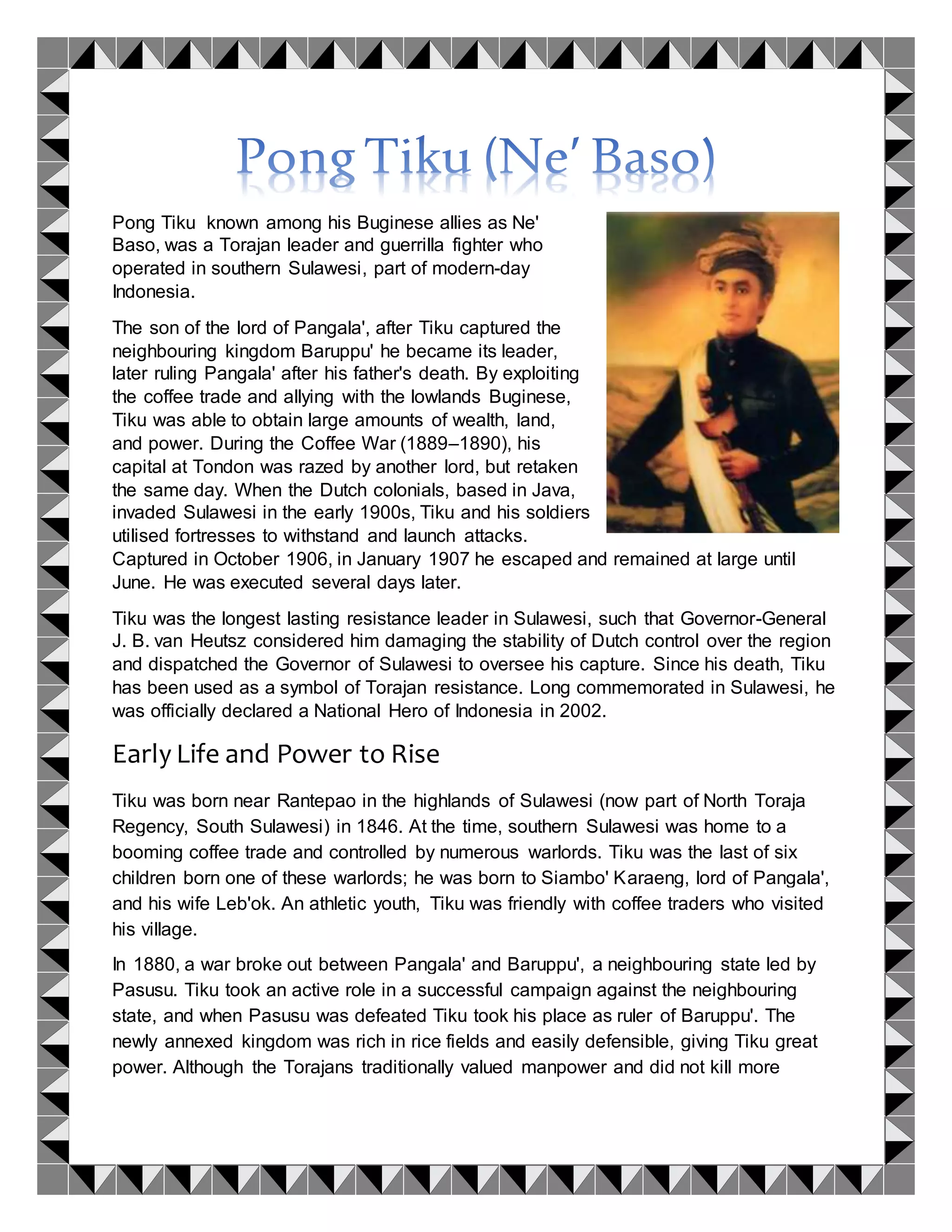 Pong tiku (Unsung Hero) | PDF | Free Download