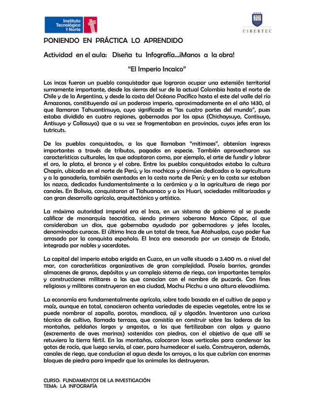 Poniendo En Práctica Lo Aprendido En Clase Pdf 