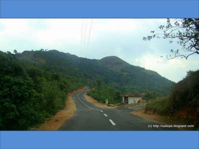 Ponmudi Hill-station Kerala, trekking, route map | PPTX
