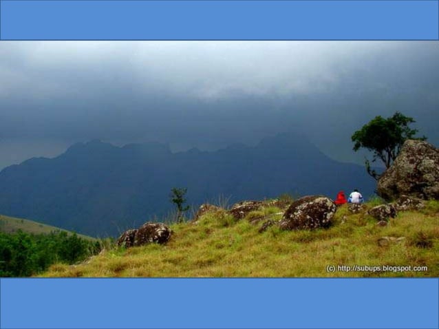 Ponmudi Hill-station Kerala, trekking, route map | PPT