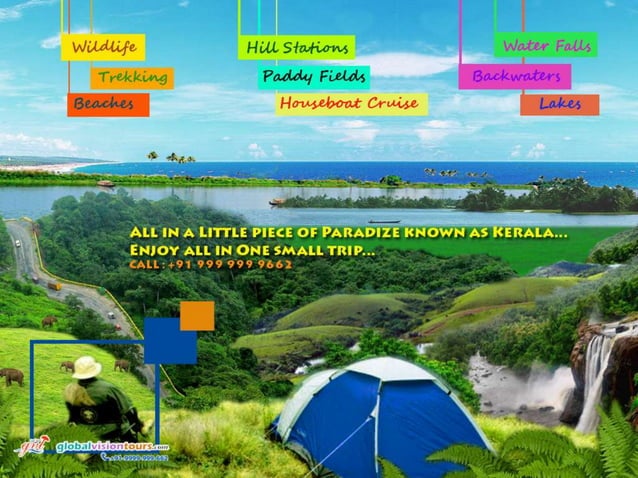 Ponmudi Hill-station Kerala, trekking, route map | PPT
