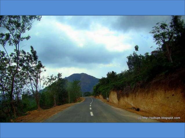 Ponmudi Hill-station Kerala, trekking, route map