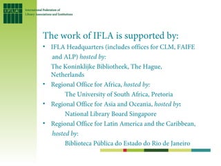 An introduction to IFLA | PPT