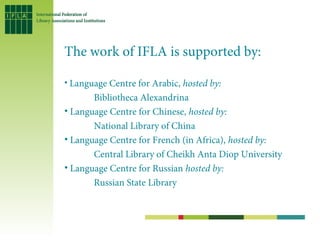 An introduction to IFLA | PPT