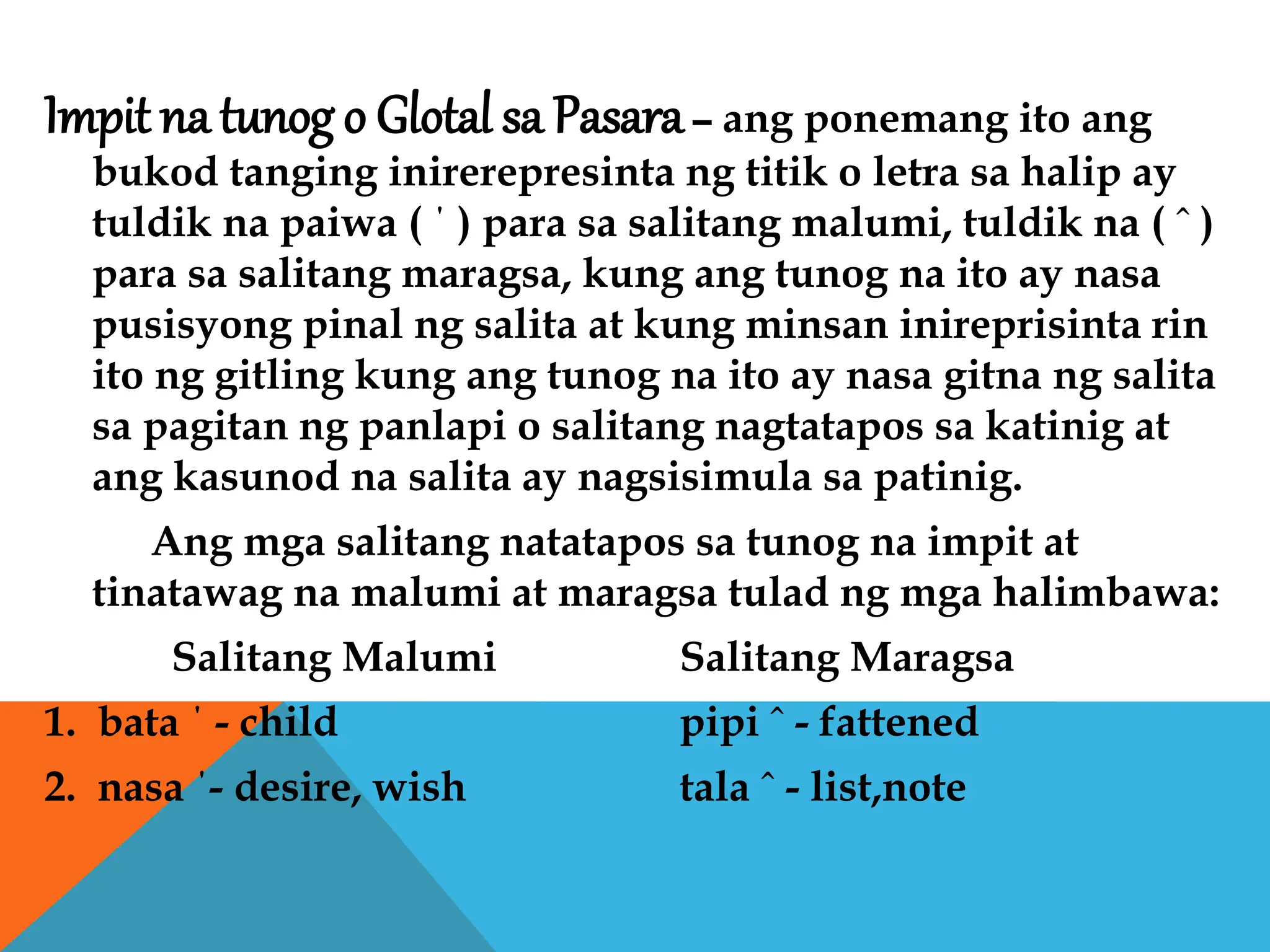 KOMUNIKASYON AT PANANALIKSIK SA WIKA AT KULTURANG PILIPINOponolohiya ...