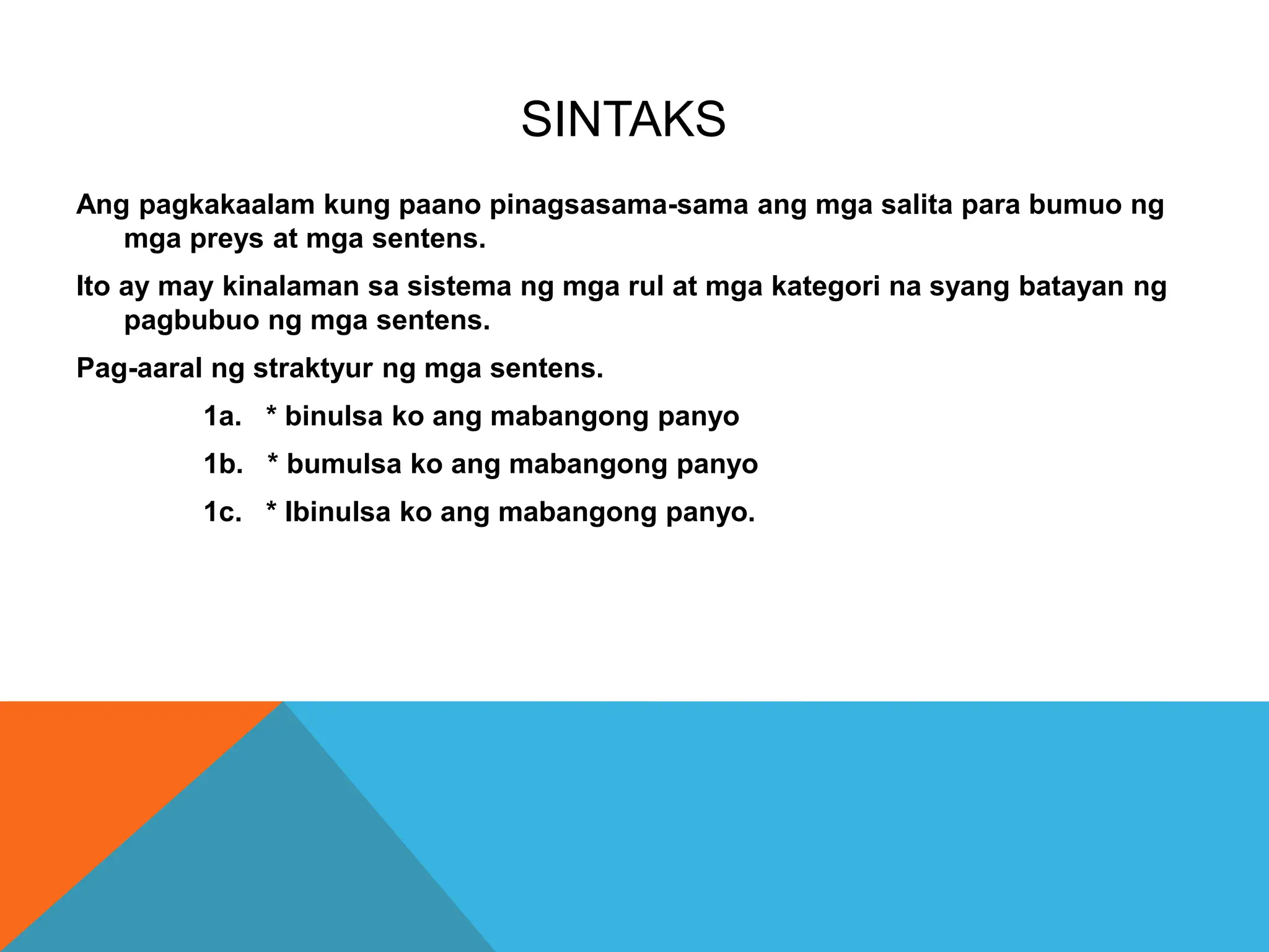 KOMUNIKASYON AT PANANALIKSIK SA WIKA AT KULTURANG PILIPINOponolohiya ...