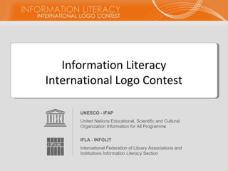 Information Literacy International Logo Contest | PPT