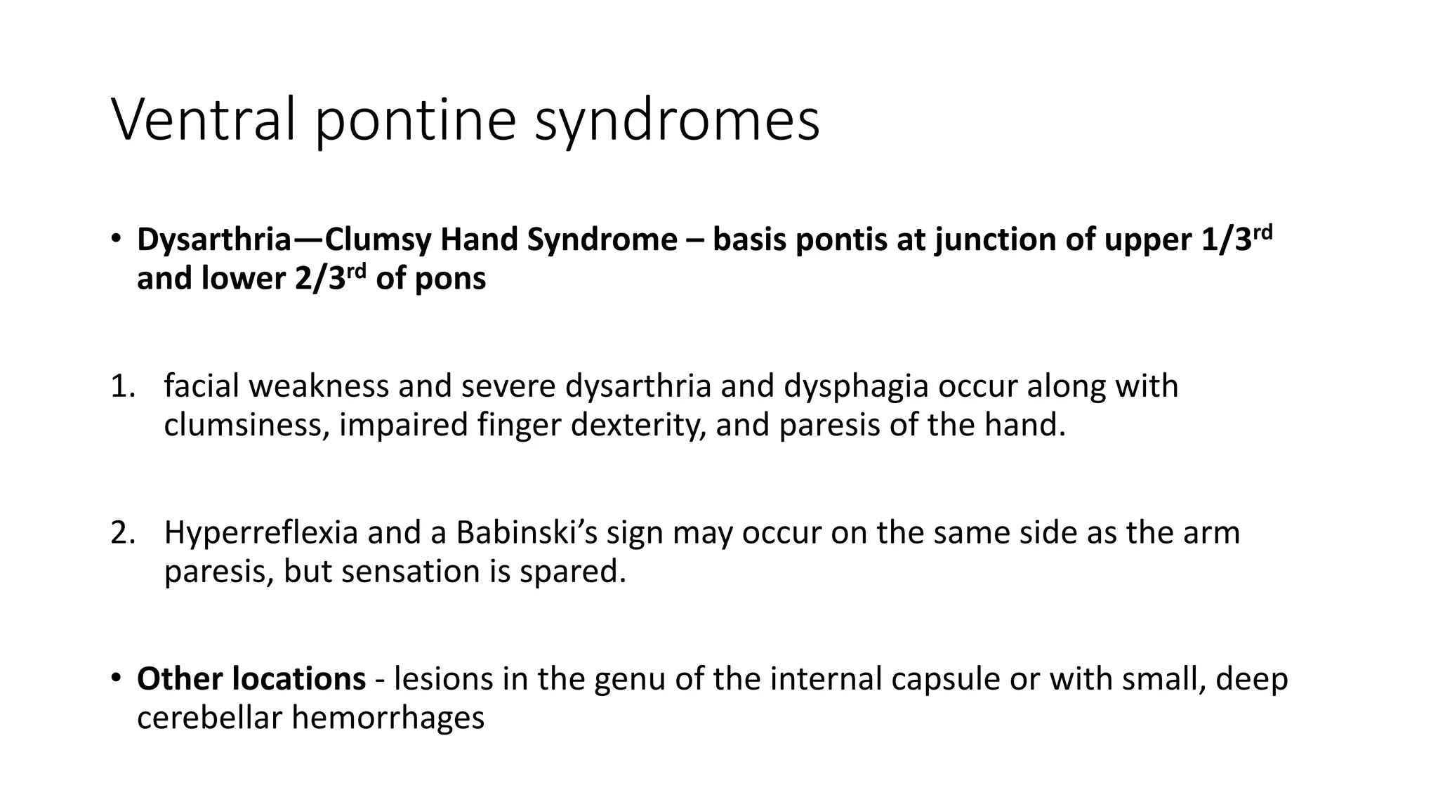 Anatomy of Pons | PPTX