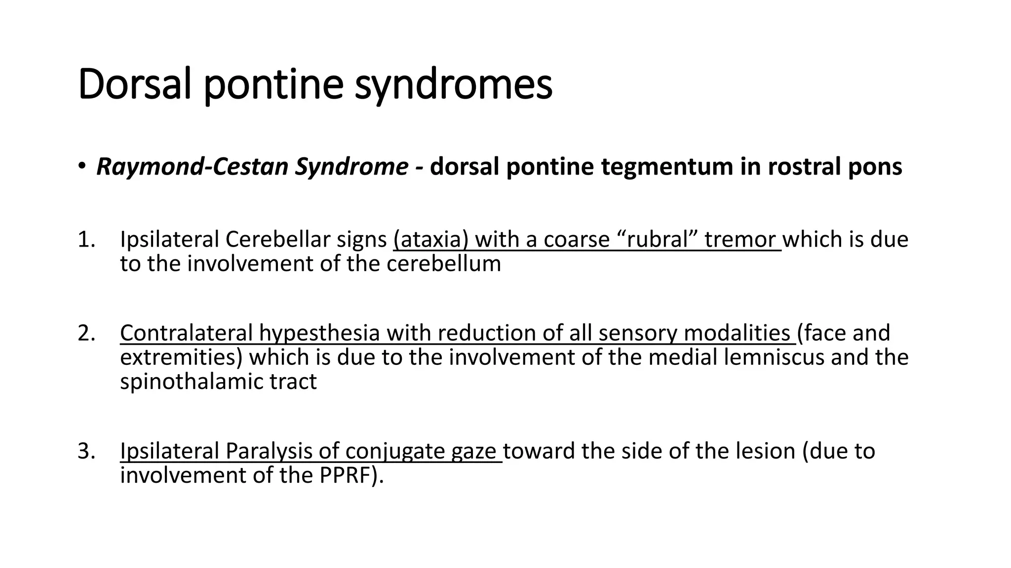 Anatomy of Pons | PPTX