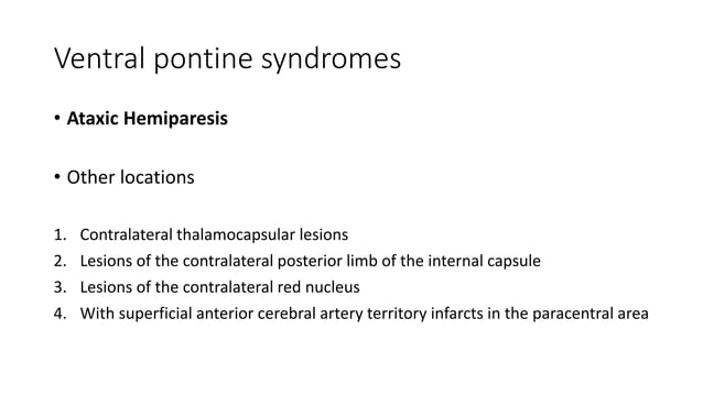 Anatomy of Pons | PPT